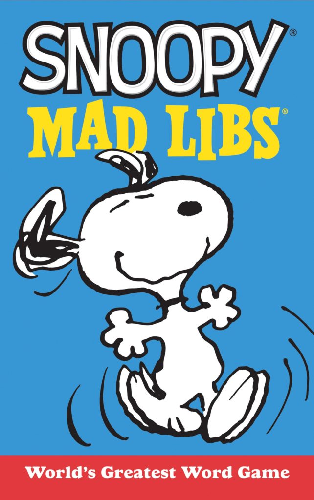 Snoopy Mad Libs – The AAUGH Blog
